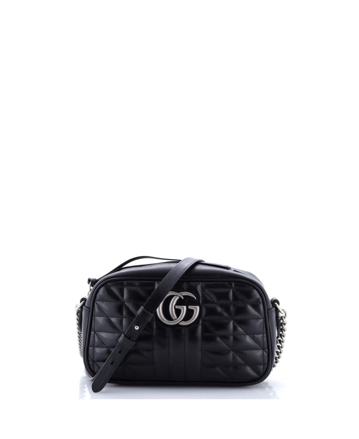 Click here for Pre-Owned Gucci Small Gg Marmont Shoulder Bag Mixe... prices