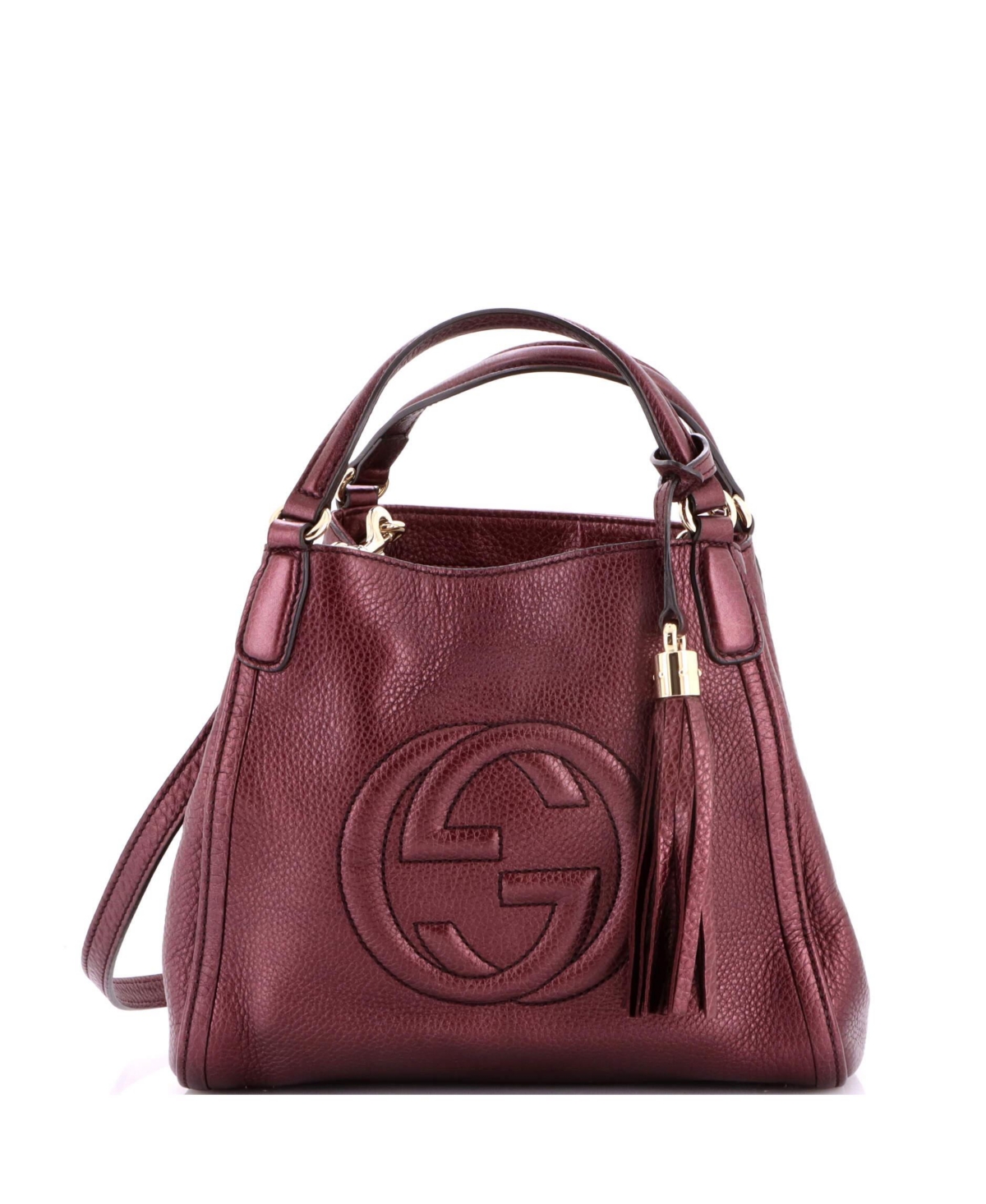 Click here for Pre-Owned Gucci Small Soho Convertible Shoulder Ba... prices
