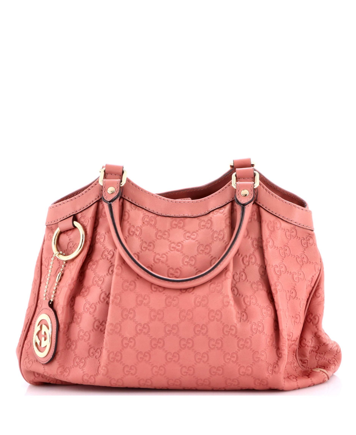 Click here for Pre-Owned Gucci Medium Sukey Tote Guccissima Leath... prices