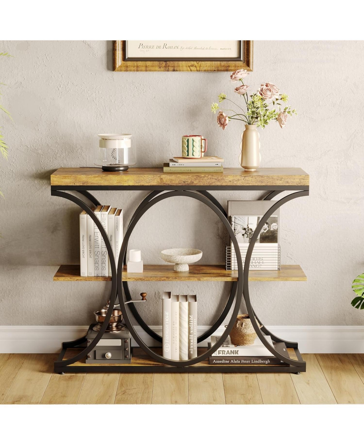 Click here for gaomon 39" Narrow Console Table for Entryway... prices