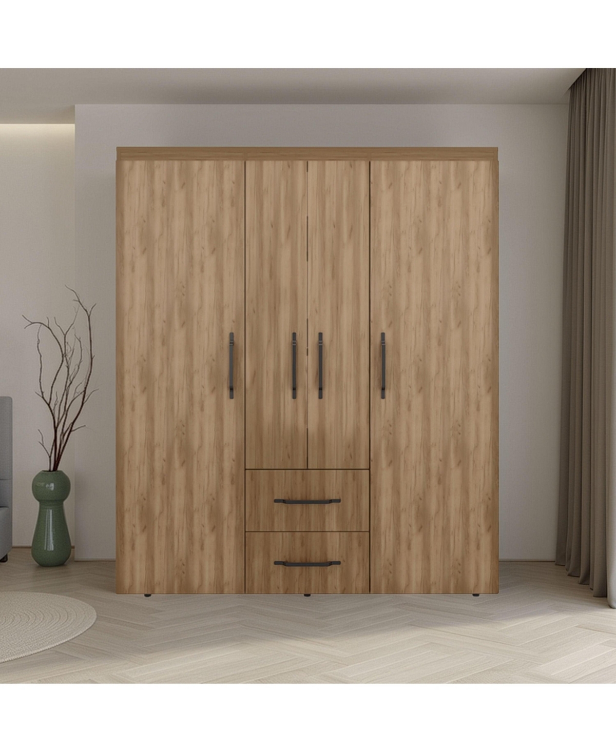 Click here for Depot E-Shop Valier Wardrobe  Deluxe Armoire with... prices