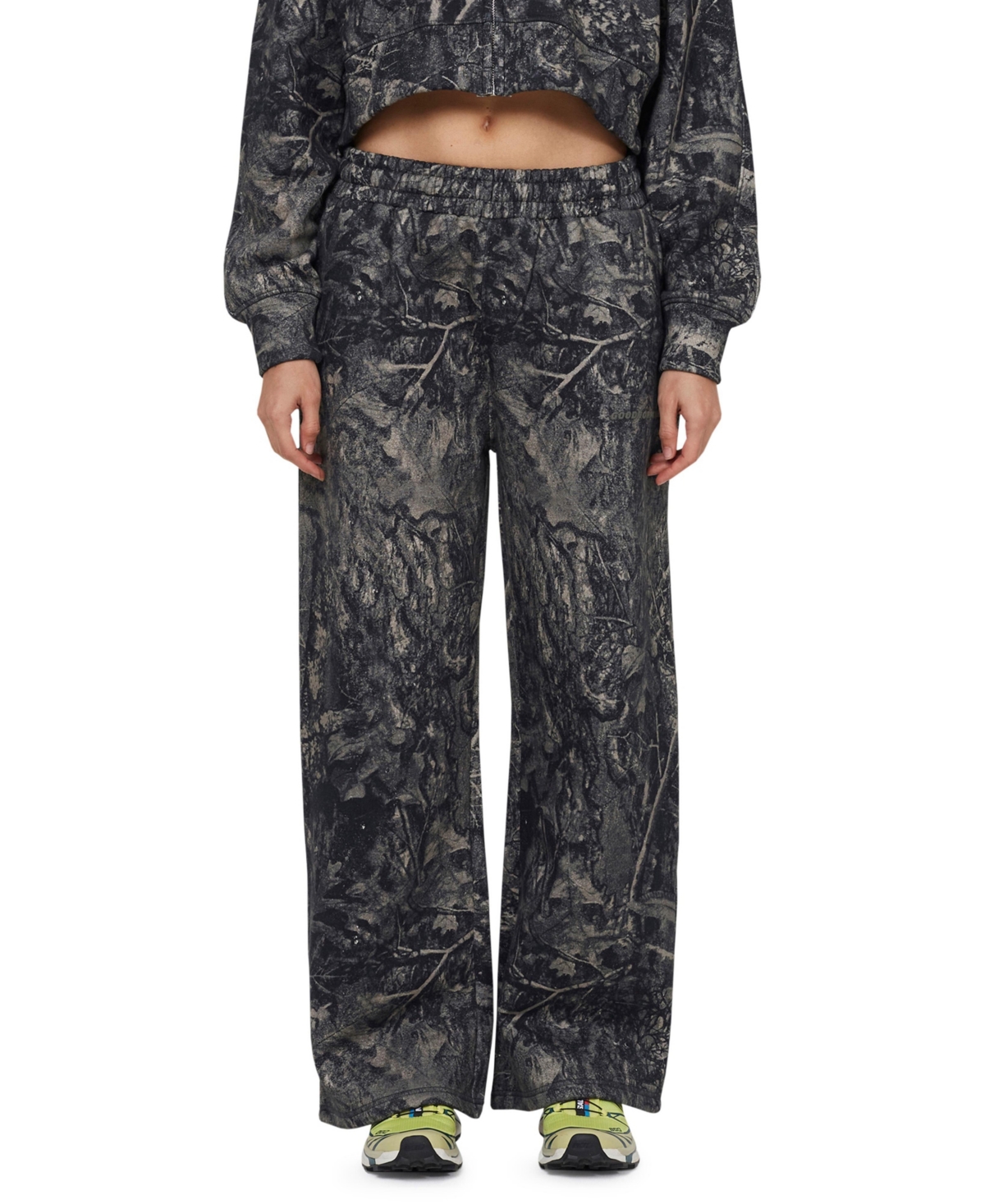 Click here for Good For Nothing Womens Woodland Camo Baggy Jogger... prices