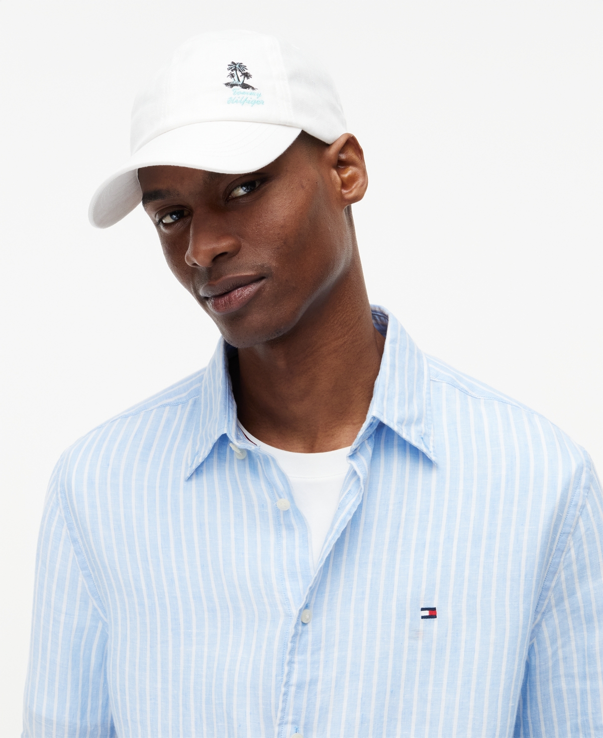 Click here for Tommy Hilfiger Mens Six-Panel Embroidered Logo Cap... prices