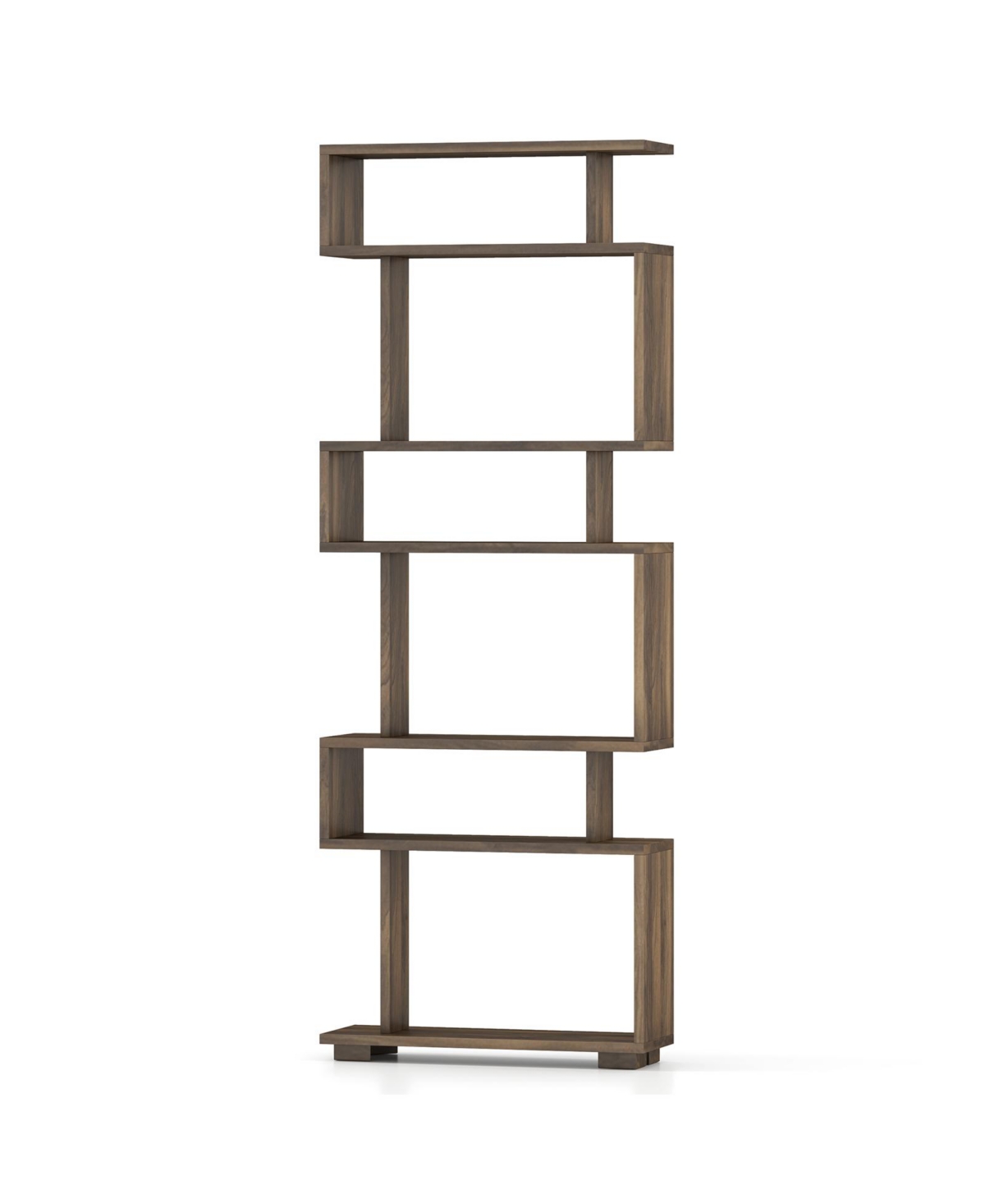 Click here for Slickblue Tall 6-Shelf Bookshelf with Anti-Tipping... prices