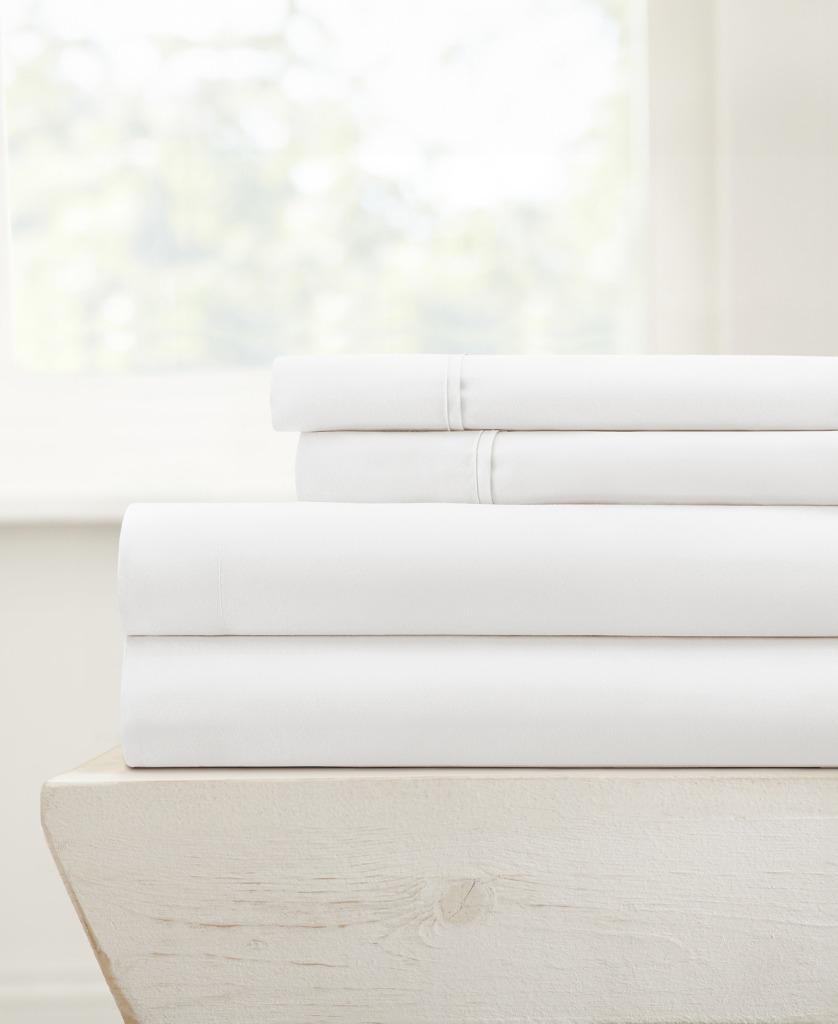 Click here for ienjoy Home Style Simplified 4-Pc. Sheet Set  King... prices