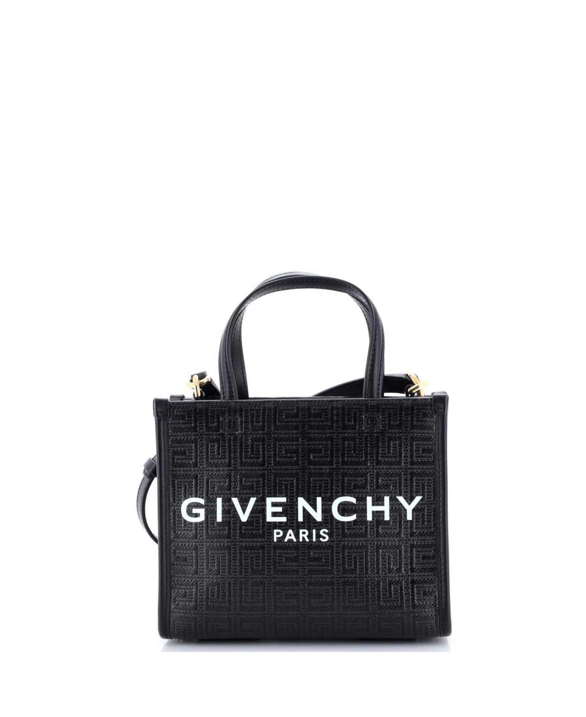 Click here for Pre-Owned Givenchy Mini G-Tote 4G Embossed Coated... prices
