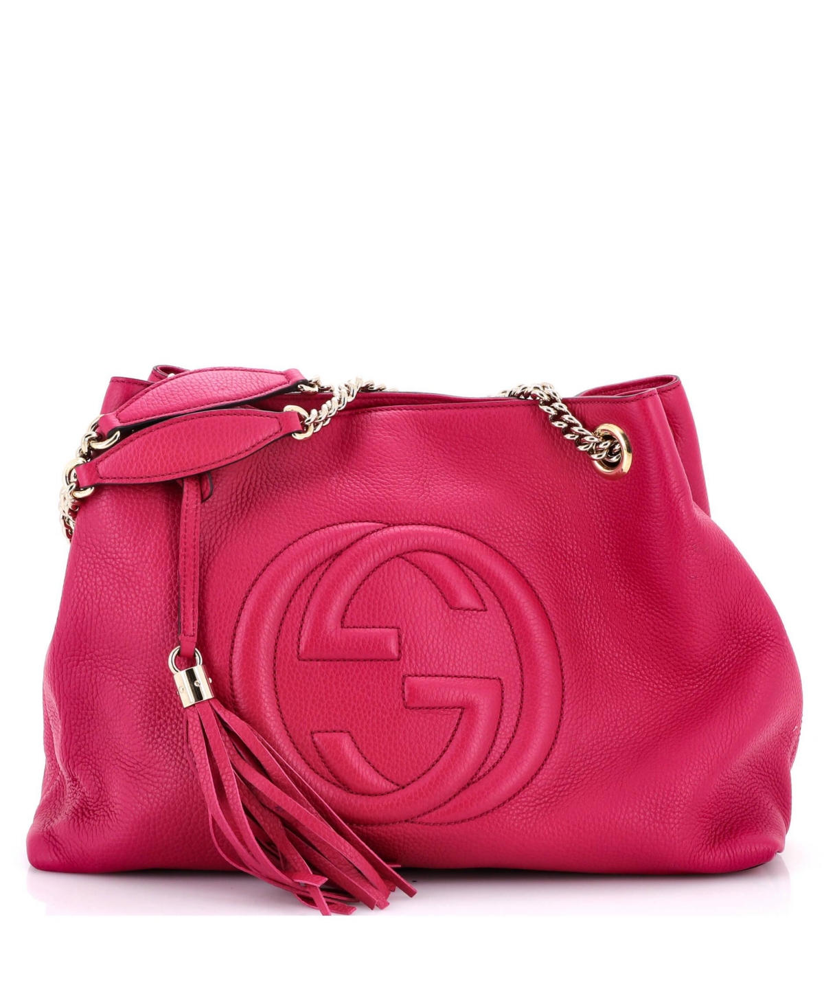 Click here for Pre-Owned Gucci Medium Soho Chain Strap Shoulder B... prices