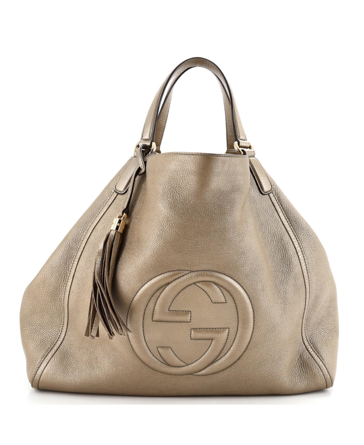 Click here for Pre-Owned Gucci Large Soho Shoulder Bag Leather -... prices