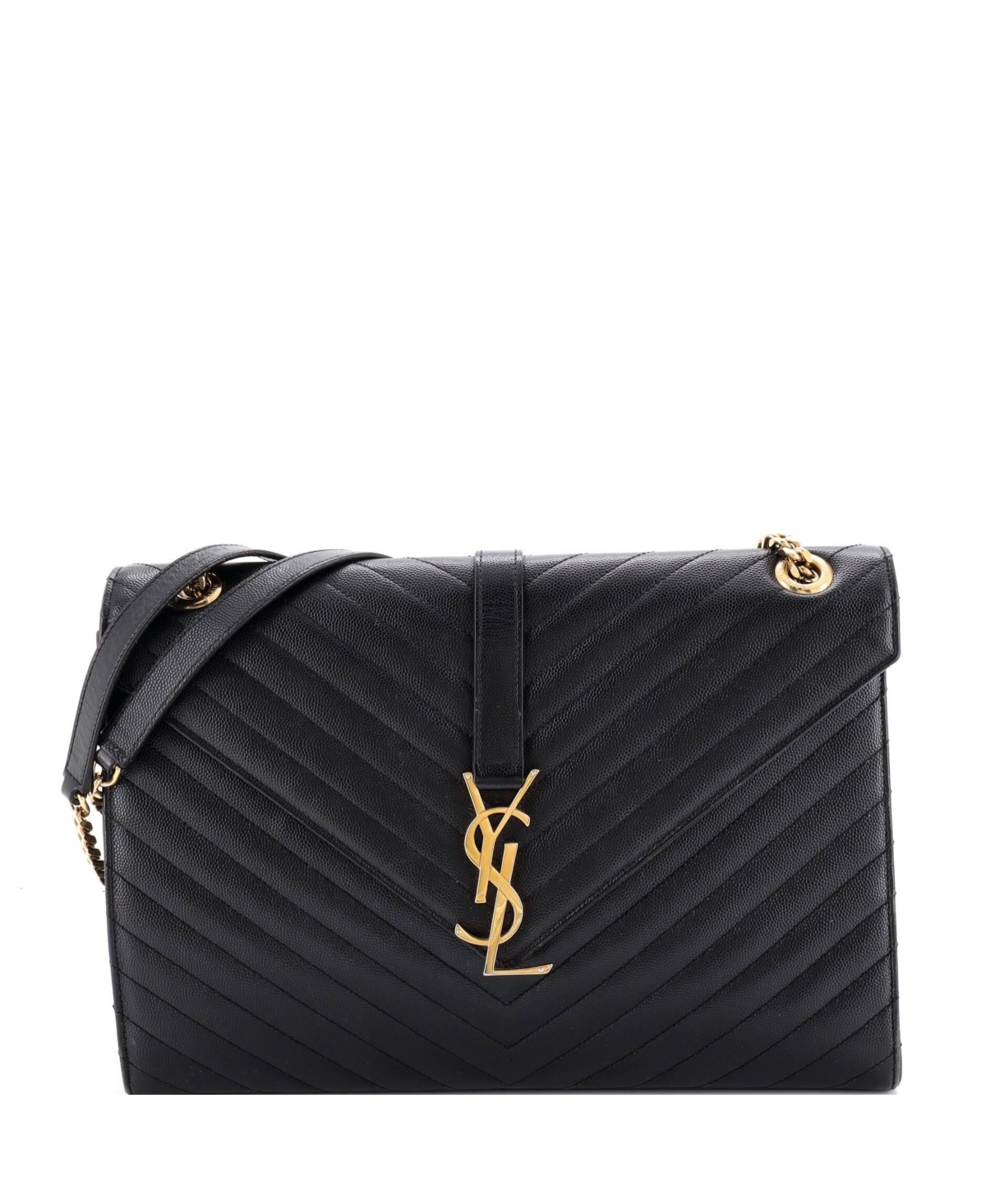 Click here for Pre-Owned Saint Laurent Large Classic Monogram Env... prices