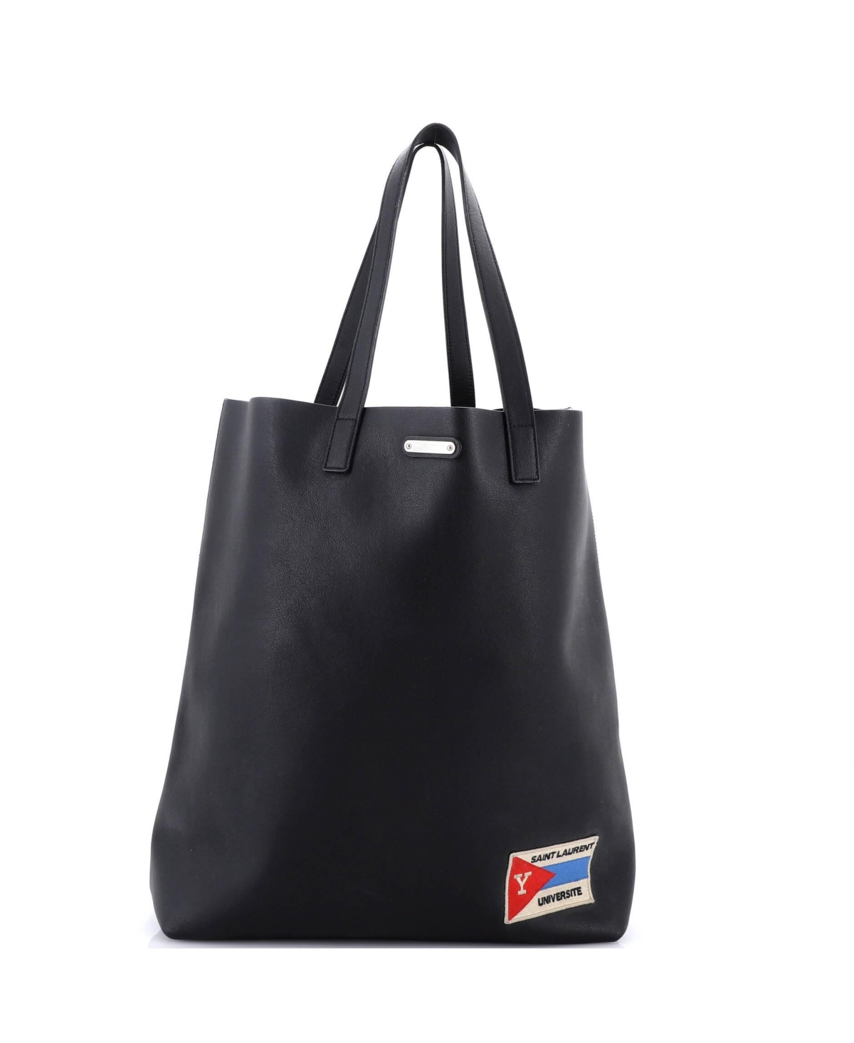 Click here for Pre-Owned Saint Laurent Large Bold Tote Leather wi... prices