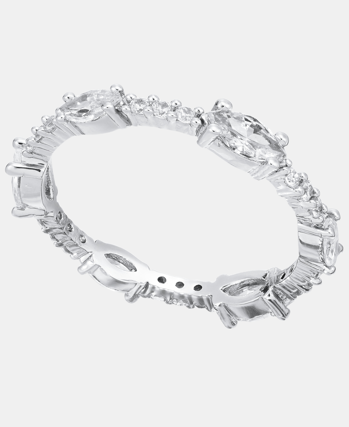 Click here for Givenchy Cubic Zirconia Band Ring - White prices