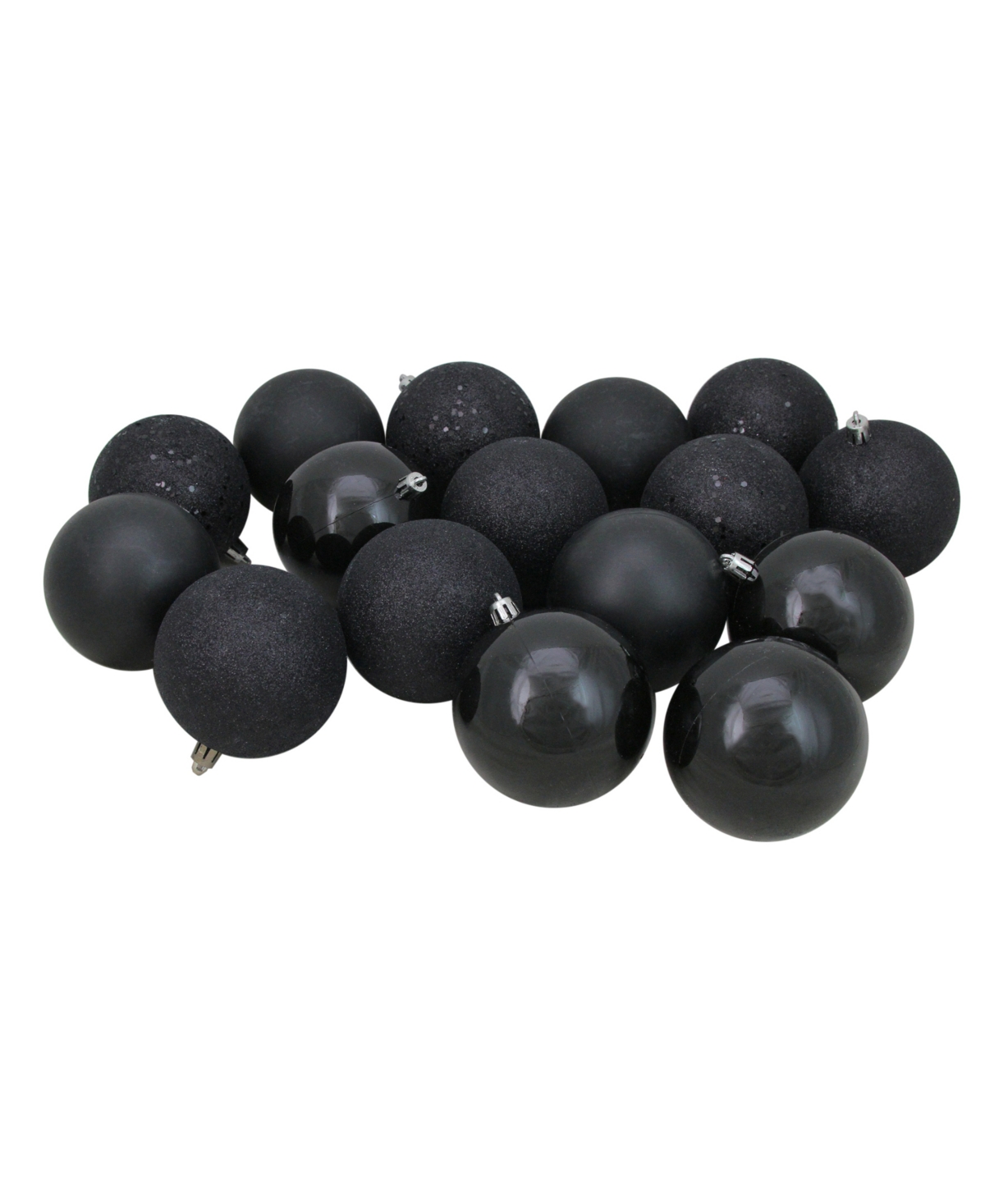 Click here for Northlight 32 Count Jet Shatterproof 4-Finish Chri... prices