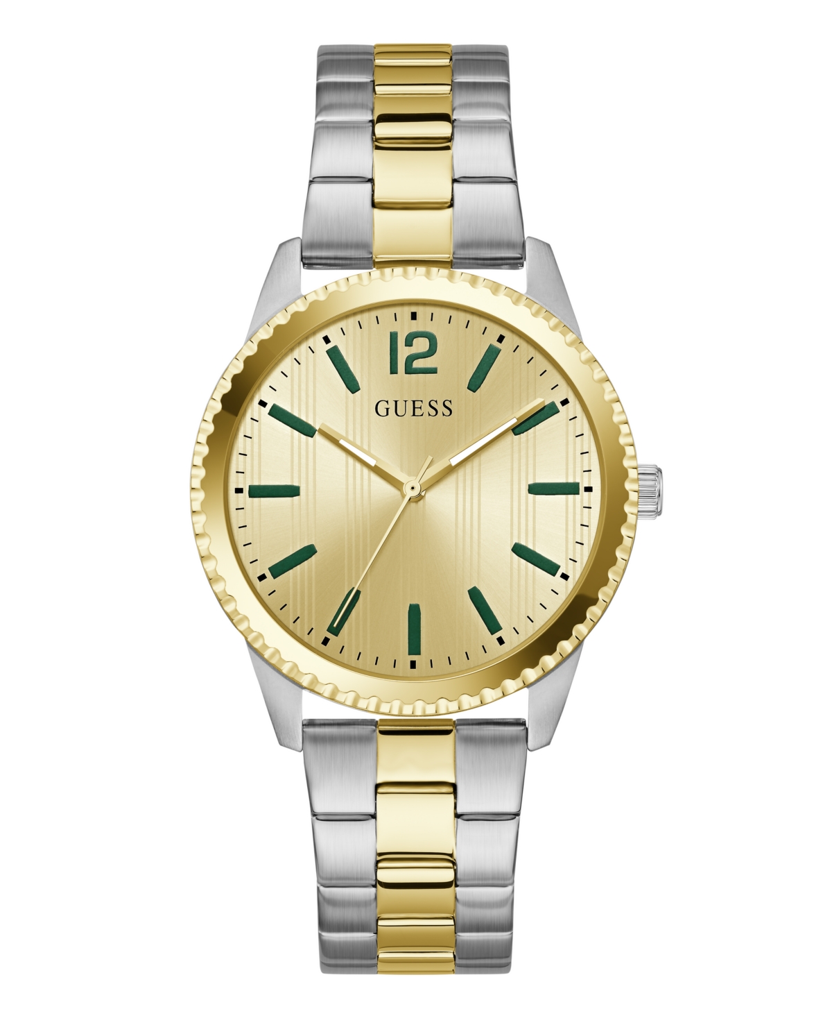 Click here for Guess Mens Two-Tone Stainless Steel Watch  40mm -... prices