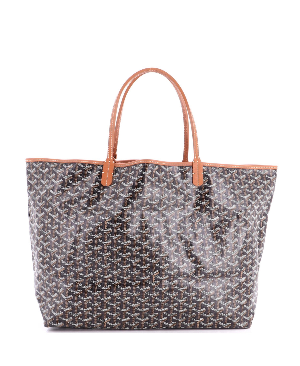 Click here for Pre-Owned Goyard Gm Saint Louis Tote Coated Canvas... prices