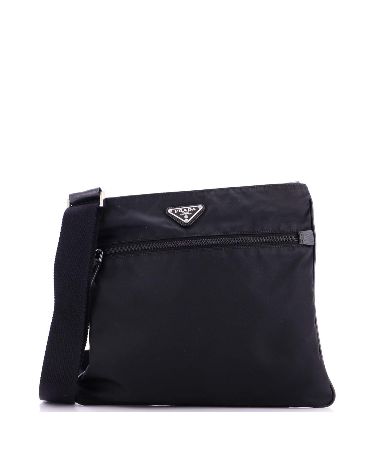 Click here for Pre-Owned Prada Medium Front Pocket Messenger Bag... prices