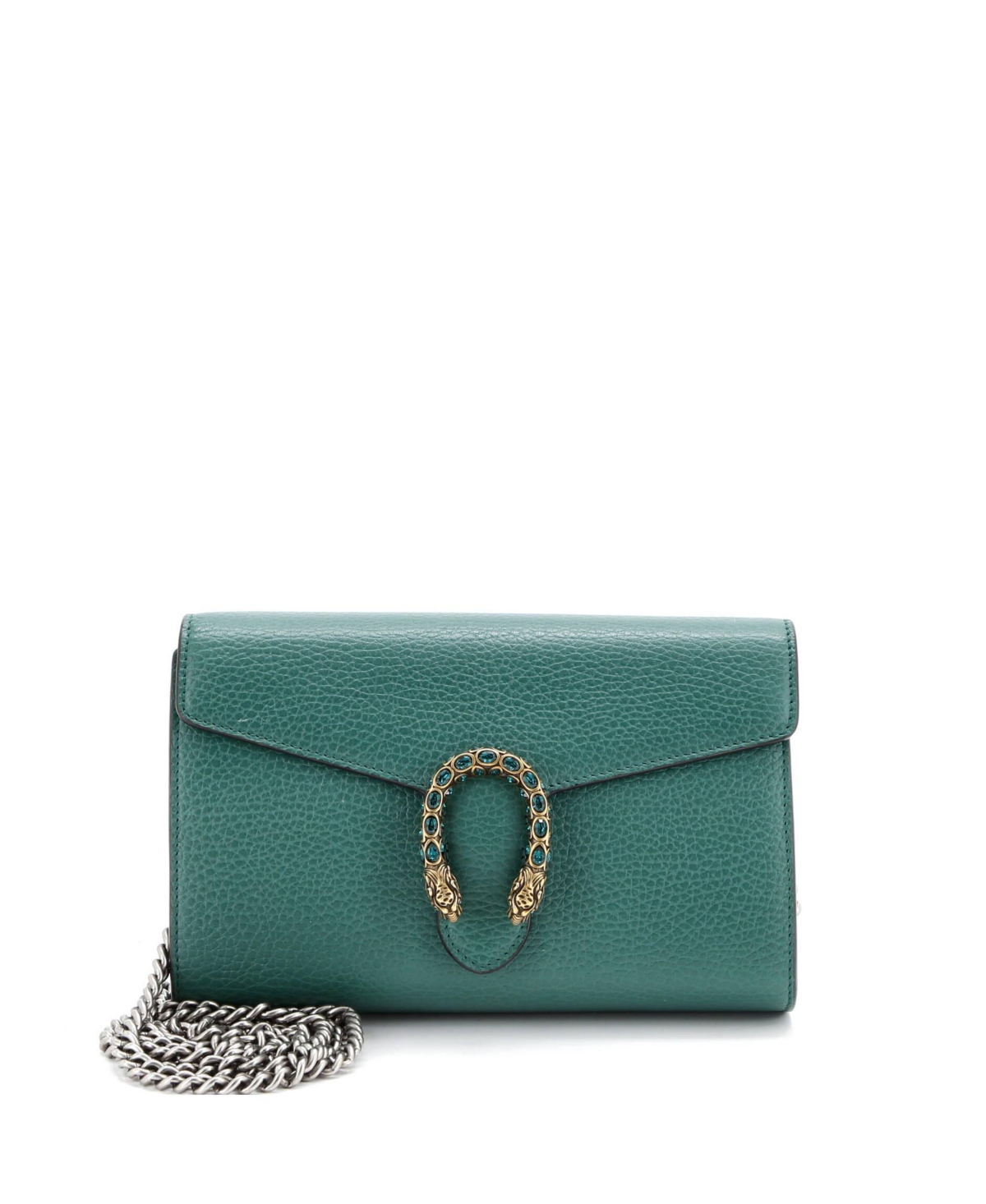 Click here for Pre-Owned Gucci Small Dionysus Chain Wallet Leathe... prices