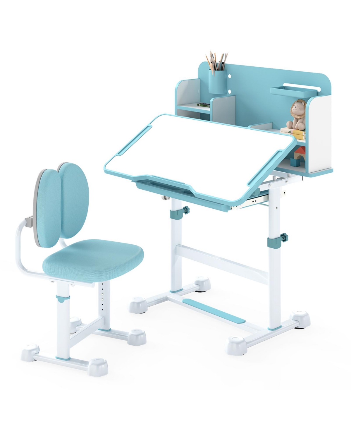 Click here for Sugift Kids Study Desk and with Tilt Desktop and P... prices