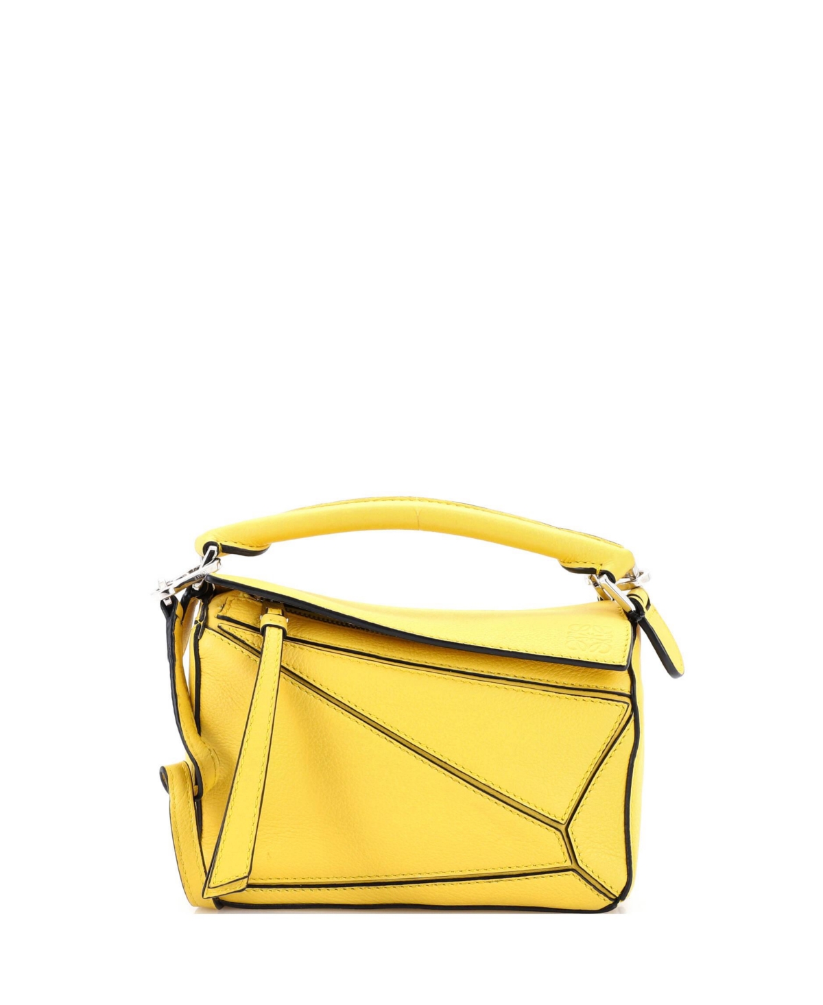 Click here for Pre-Owned Loewe Mini Puzzle Bag Leather - Yellow prices