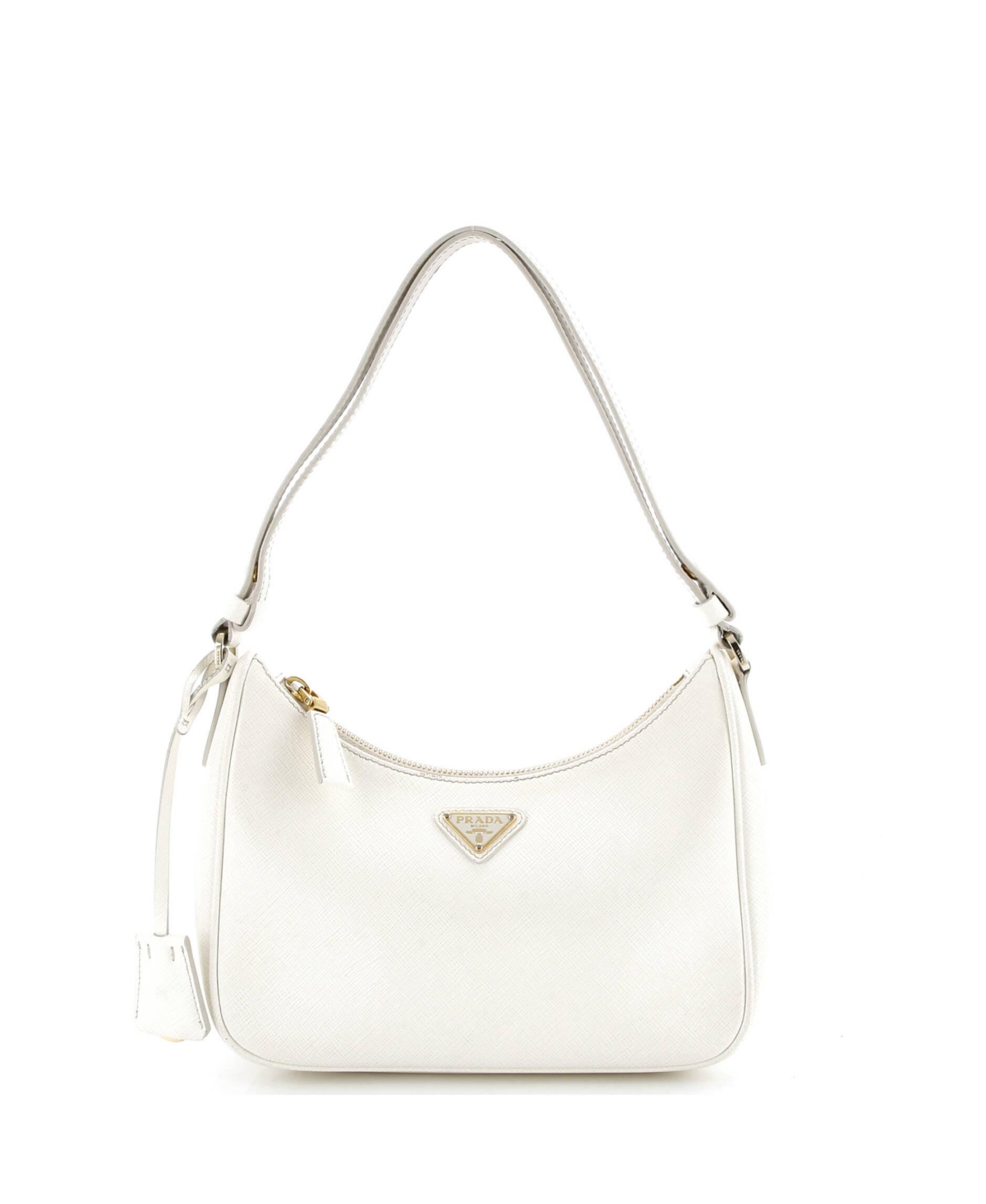 Click here for Pre-Owned Prada Mini Re-Edition Hobo Saffiano Leat... prices