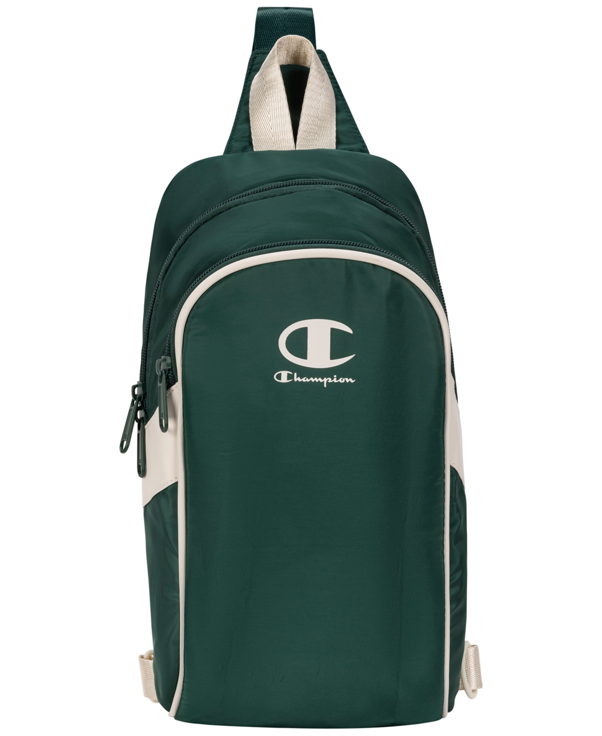 Click here for Champion Mens Printed Logo Sling Bag - Dark Green prices