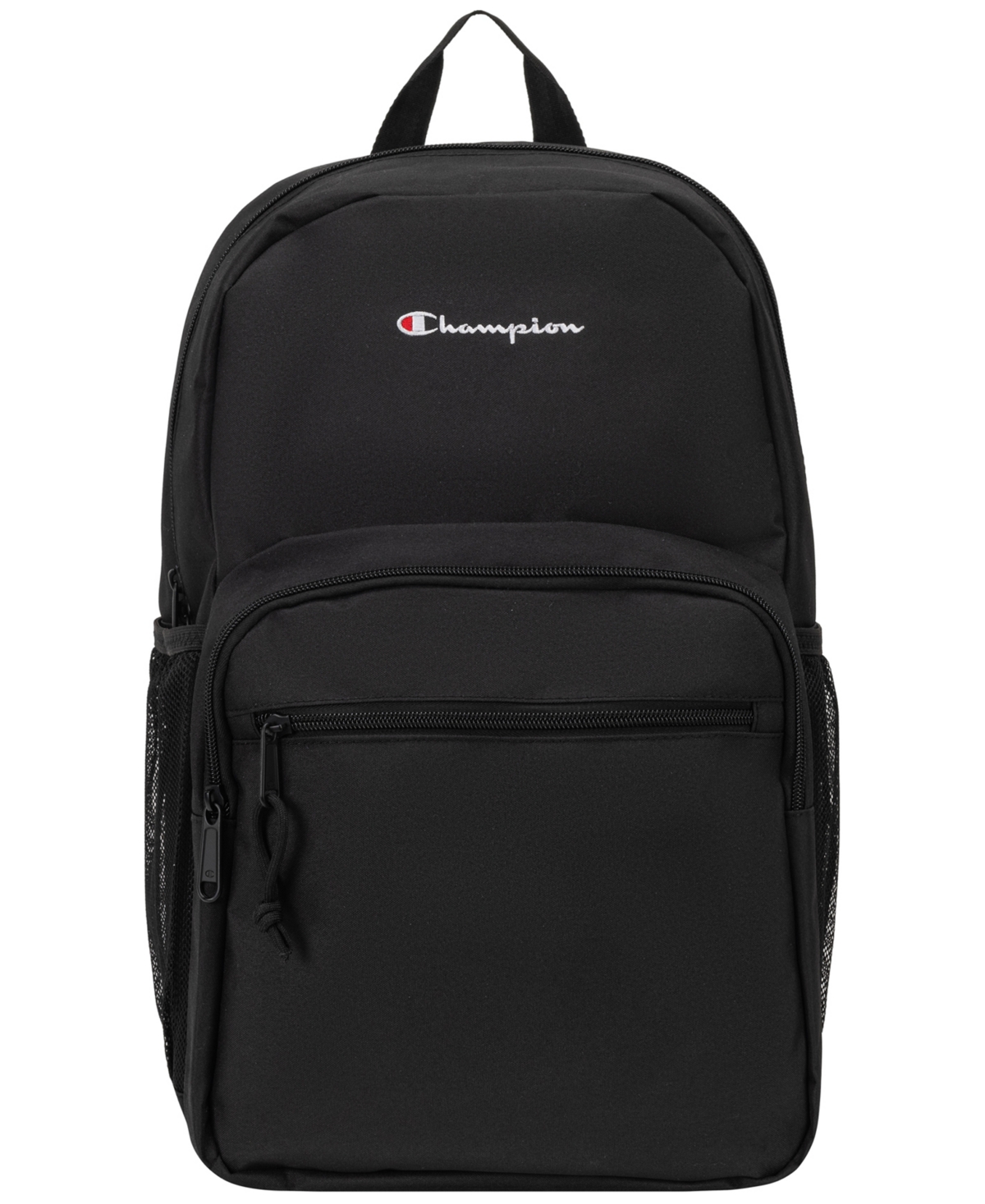 Click here for Champion Mens Embroidered Logo Backpack - Black Tr... prices