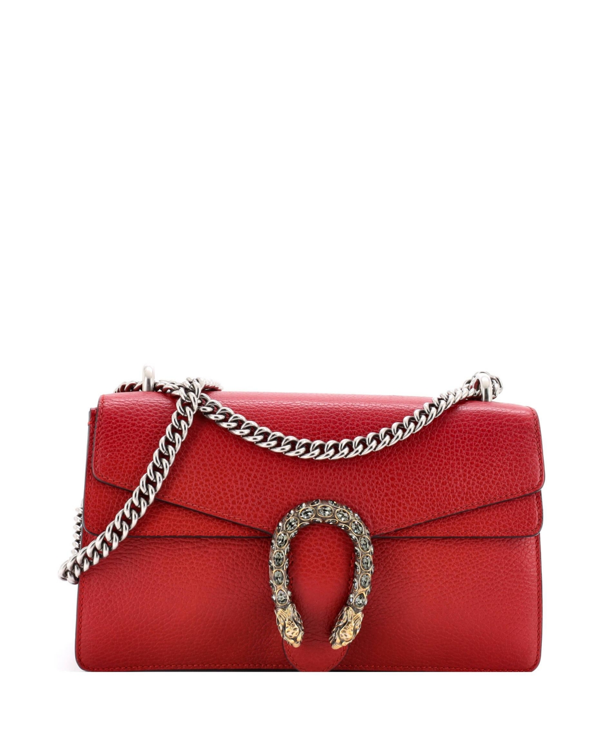 Click here for Pre-Owned Gucci Small Dionysus Bag Leather - Red prices