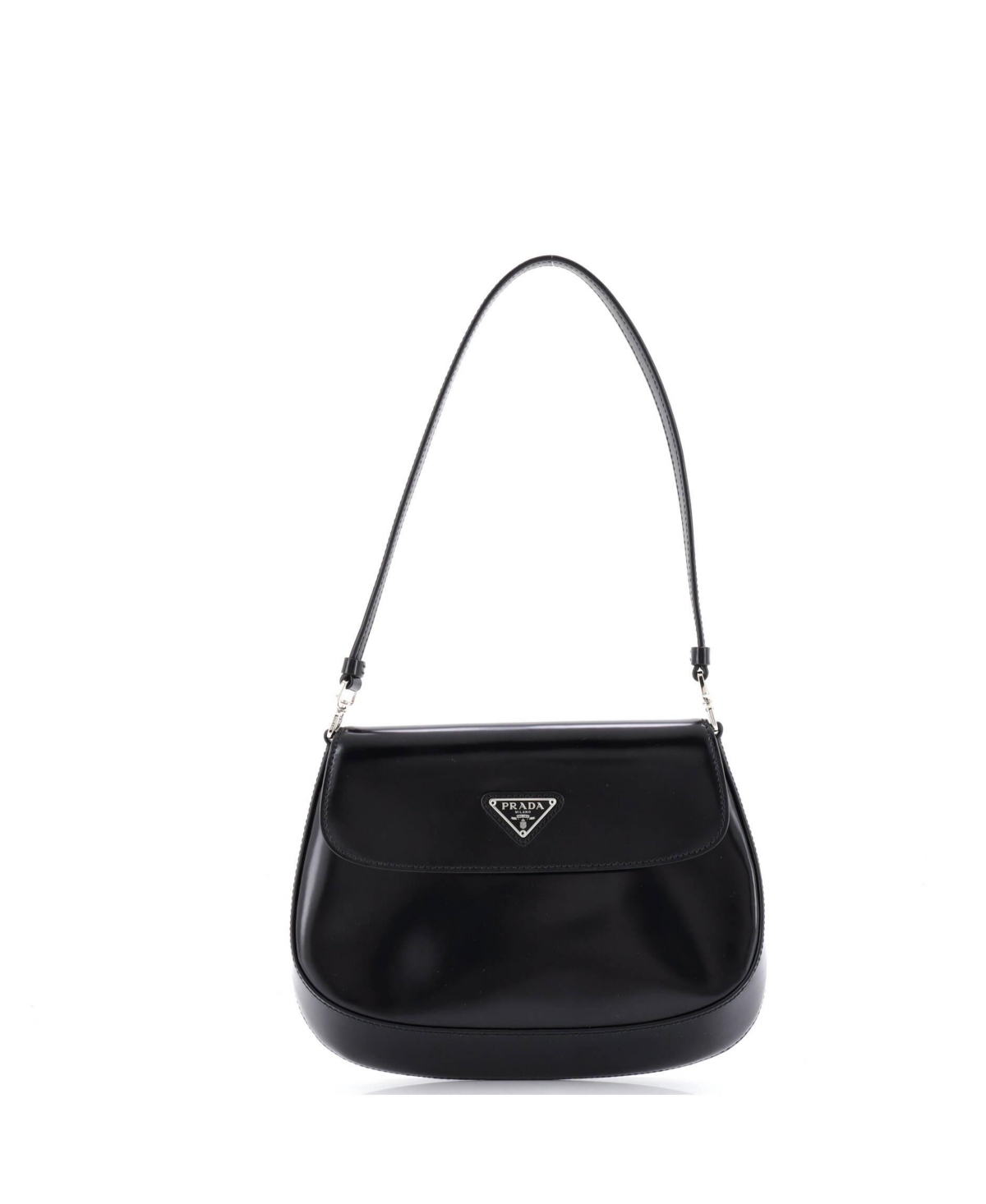 Click here for Pre-Owned Prada Small Cleo Flap Shoulder Bag Spazz... prices