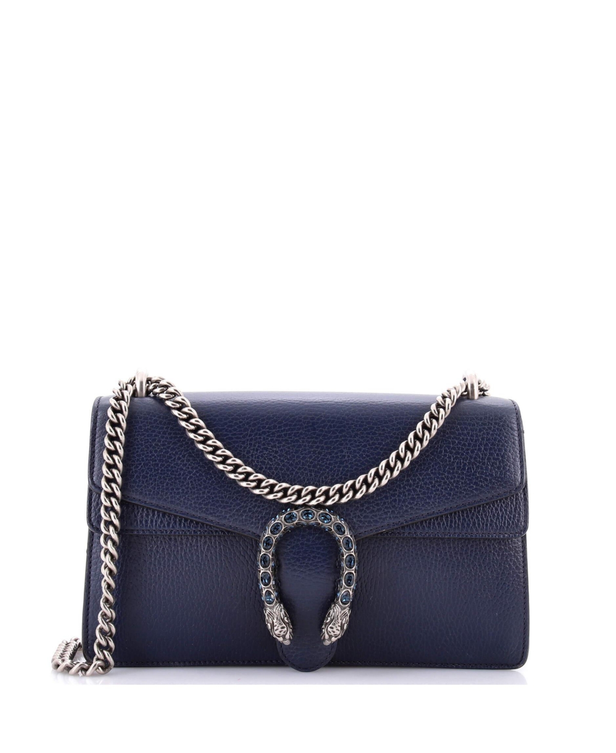 Click here for Pre-Owned Gucci Small Dionysus Bag Leather - Blue prices