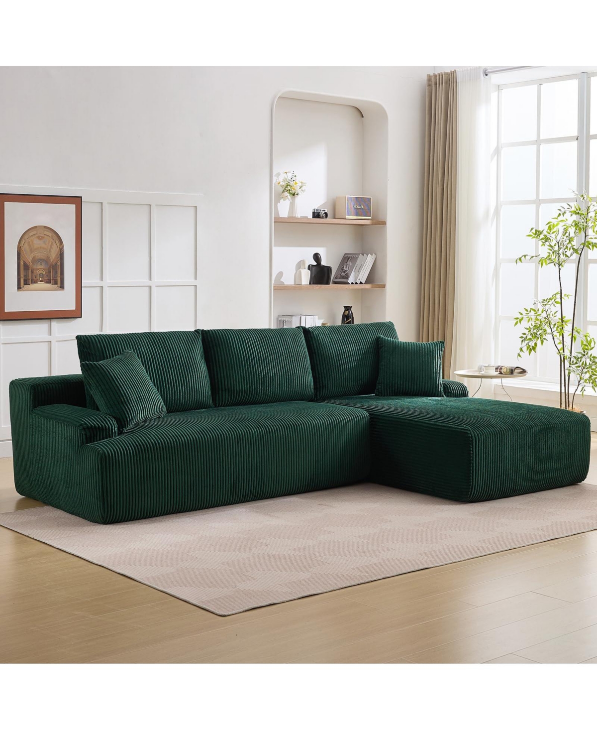 Click here for gaomon 106 Modular L-Shaped Cloud Couch  Boneless... prices