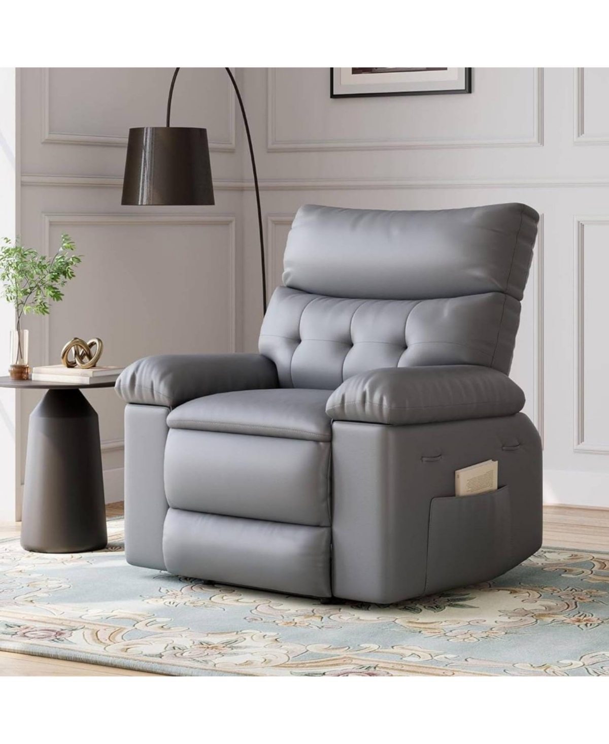 Click here for gaomon Oversized Manual Massage Recliner Sofa Chai... prices