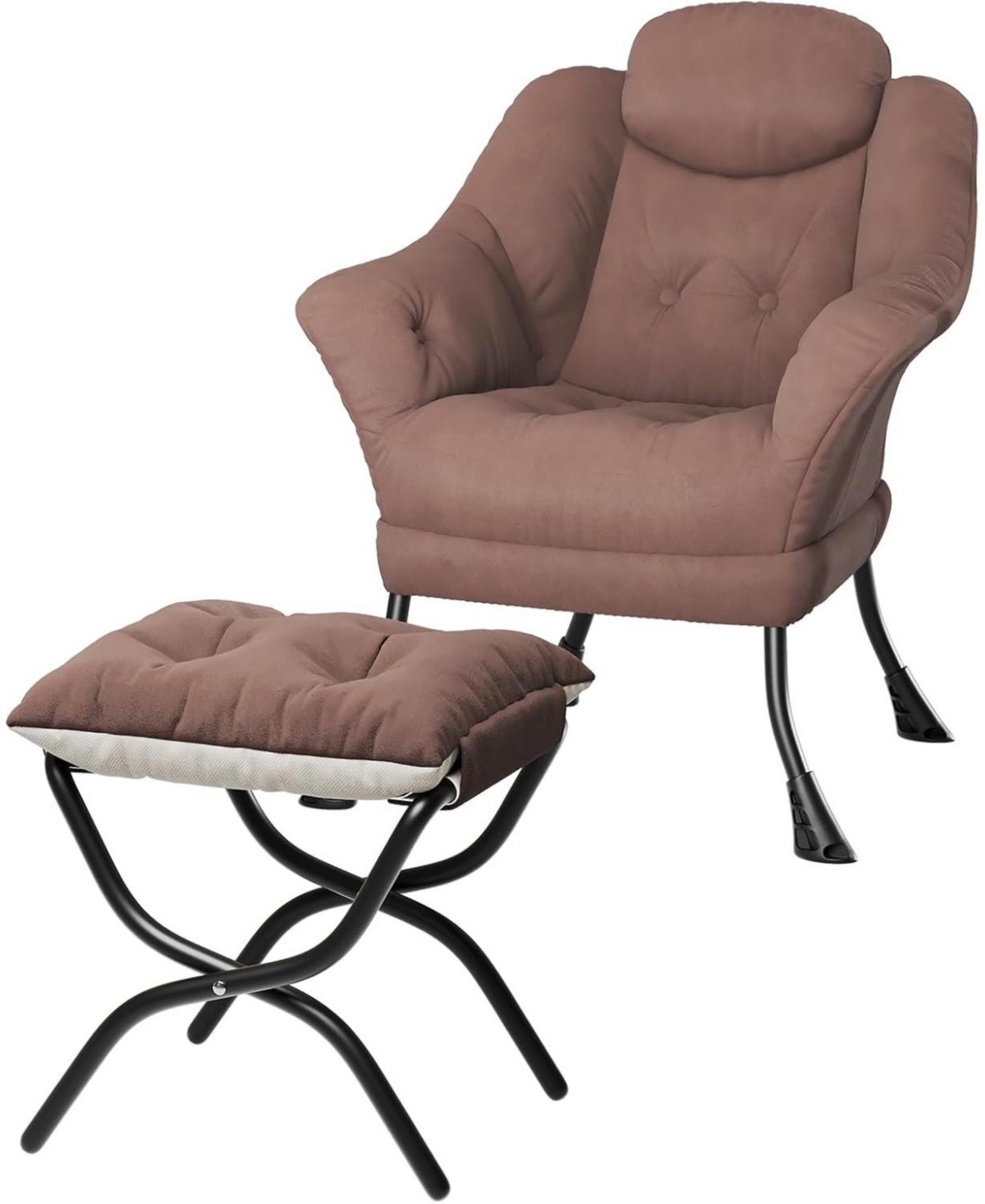 Click here for gaomon Lazy Chair with Ottoman  Modern Lounge Armc... prices