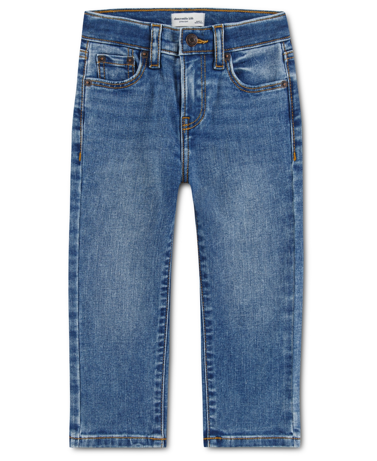 Click here for abercrombie kids Boys Straight Fit Jeans - Blue prices
