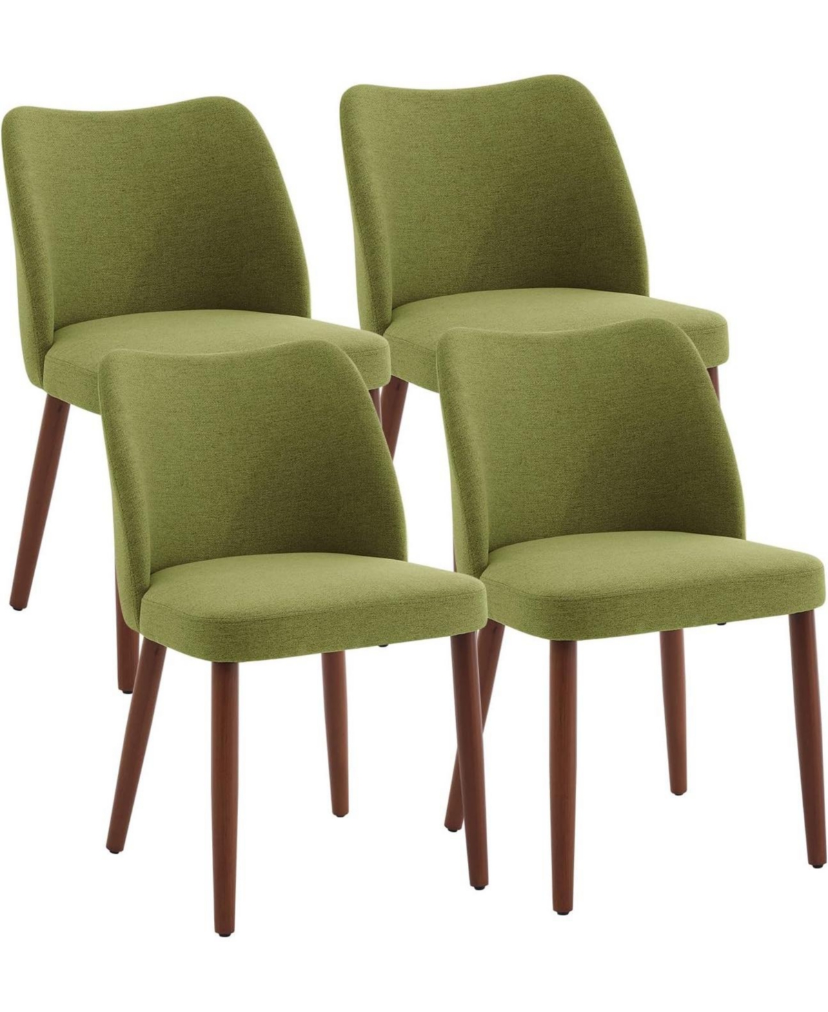 Click here for gaomon Linen Dining Chairs Set Upholstered Wingbac... prices