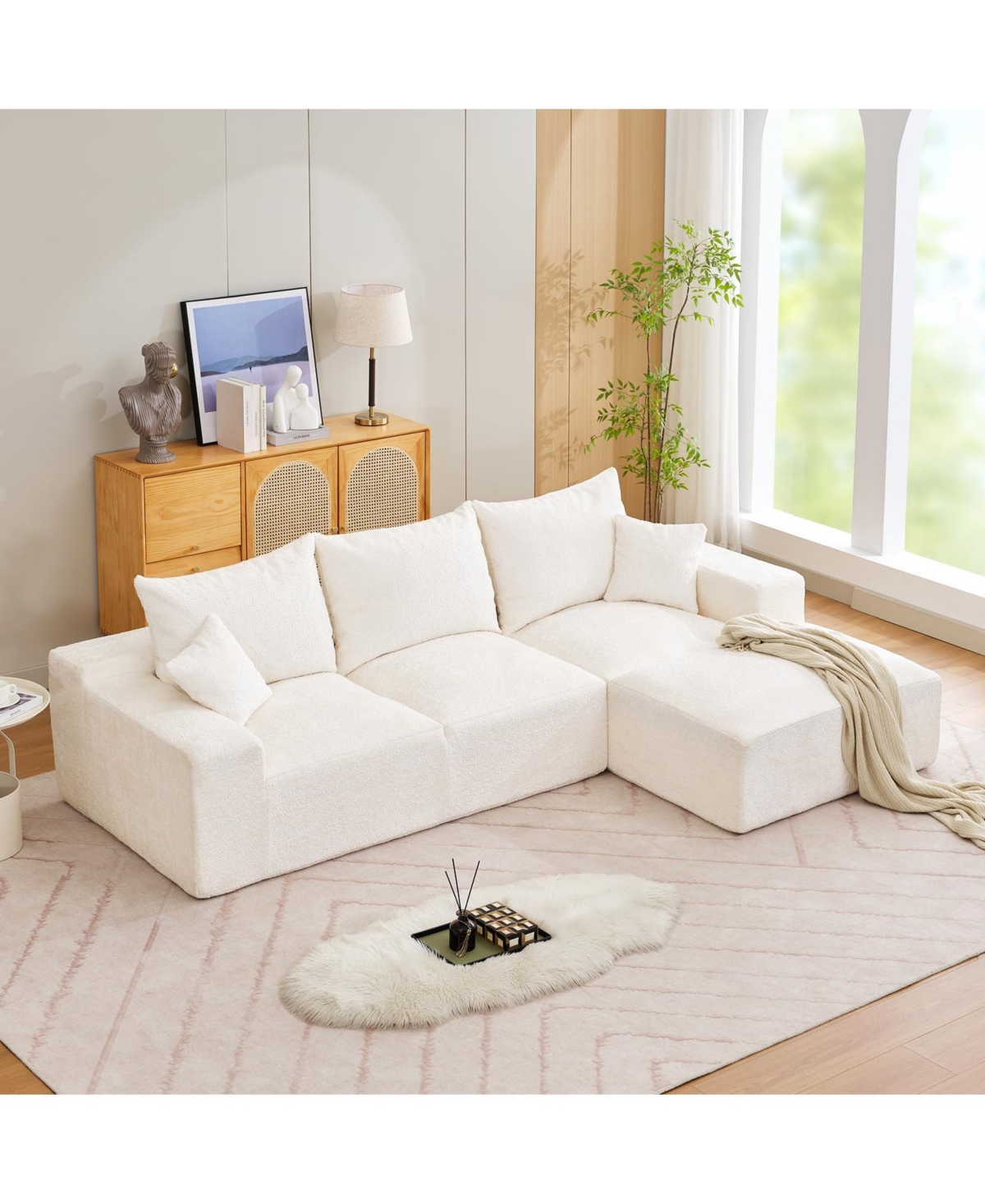 Click here for gaomon 110" Modular Sectional Sofa  L-Shaped... prices