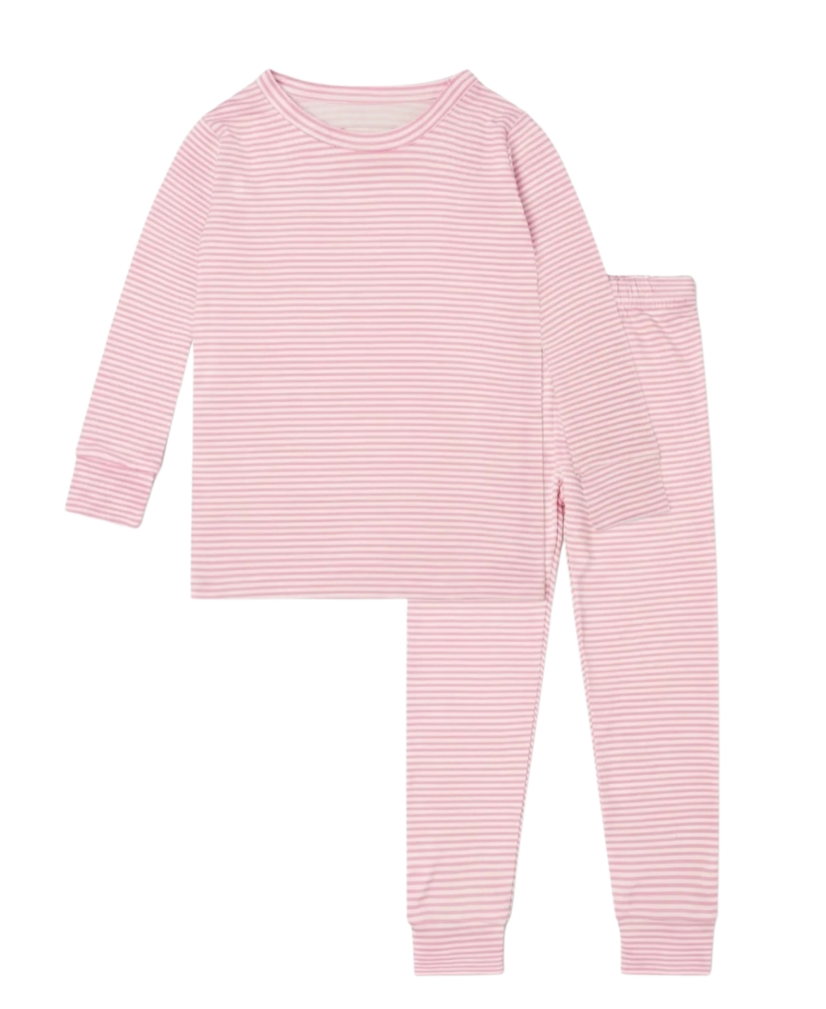 Click here for Motette Baby Girls Stripe Pajama Set - Soft pink a... prices