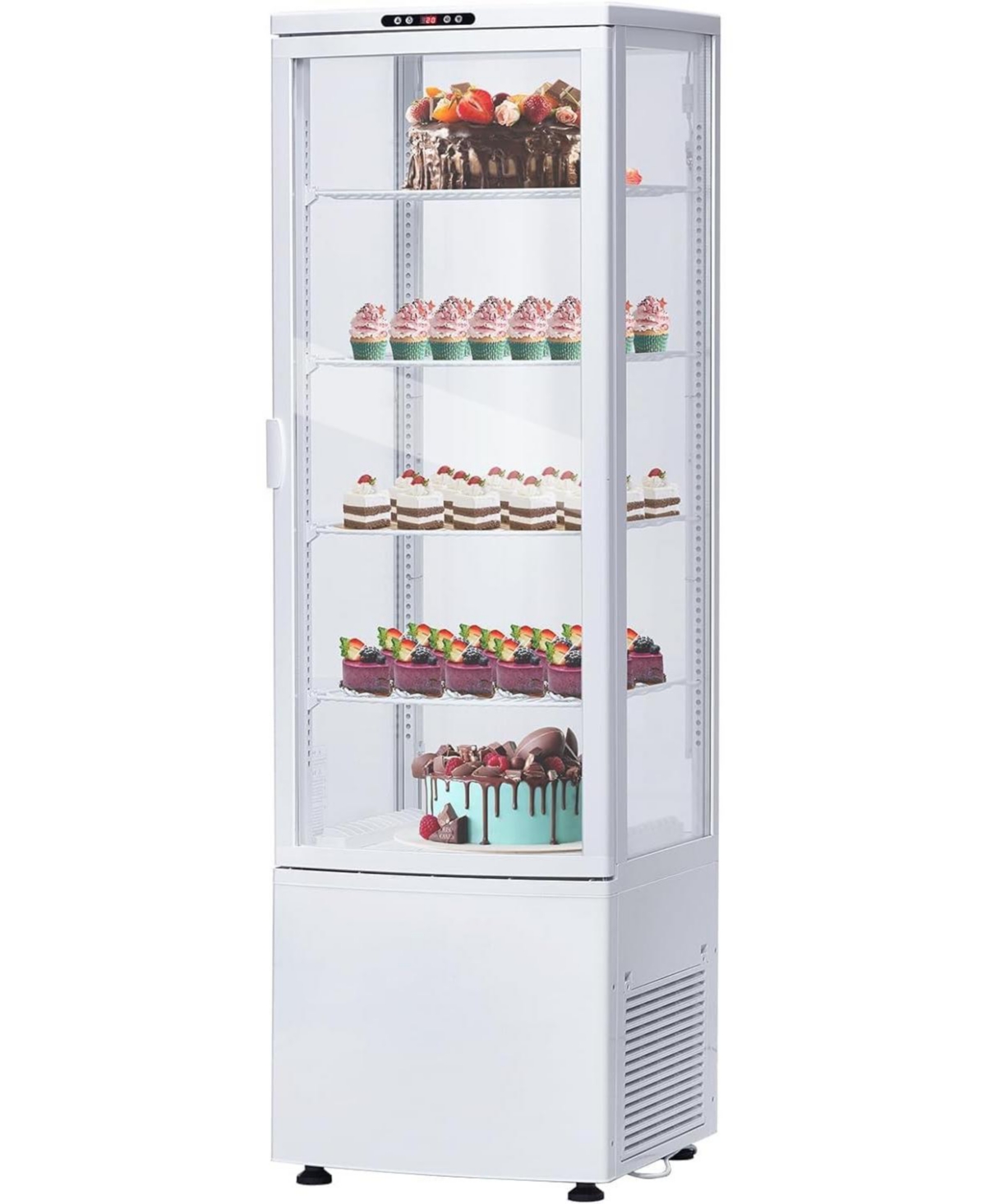 Click here for gaomon Commercial Refrigerator Display Cabinet Gla... prices