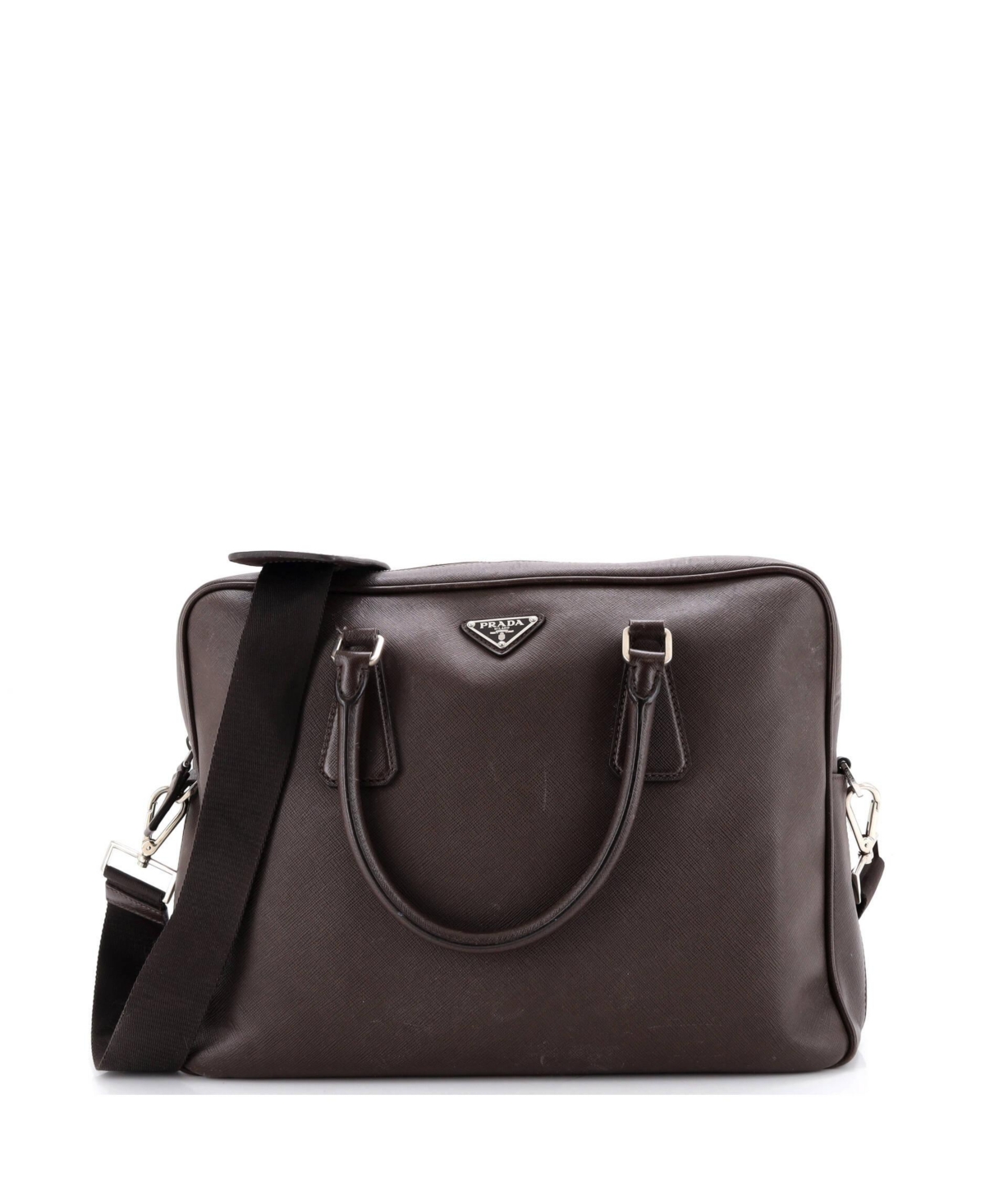 Click here for Pre-Owned Prada Medium Convertible Zip Around Brie... prices