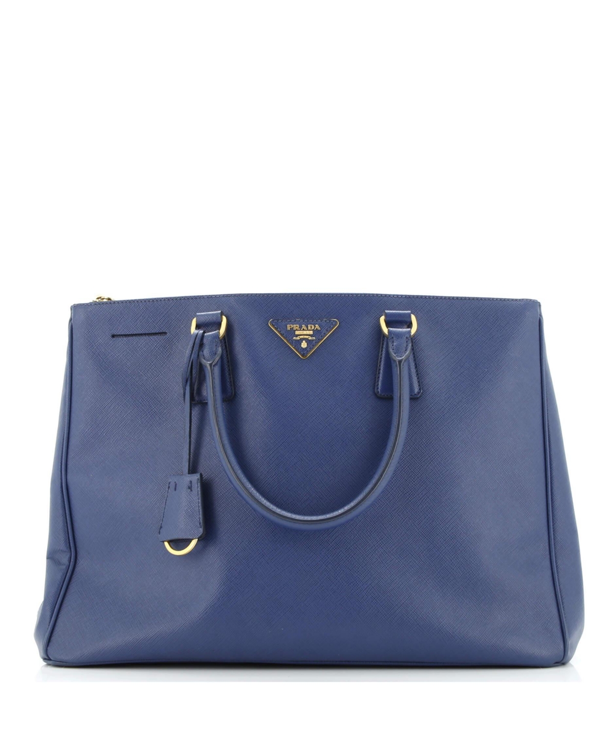 Click here for Pre-Owned Prada Medium Double Zip Lux Tote Saffian... prices