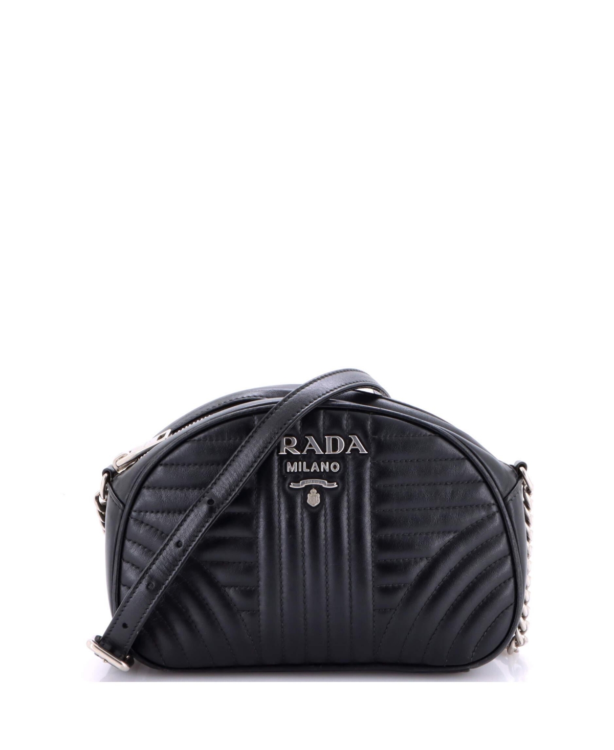 Click here for Pre-Owned Prada Small Dome Crossbody Bag Diagramme... prices