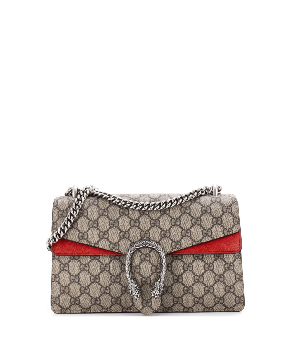 Click here for Pre-Owned Gucci Small Dionysus Bag Gg Coated Canva... prices
