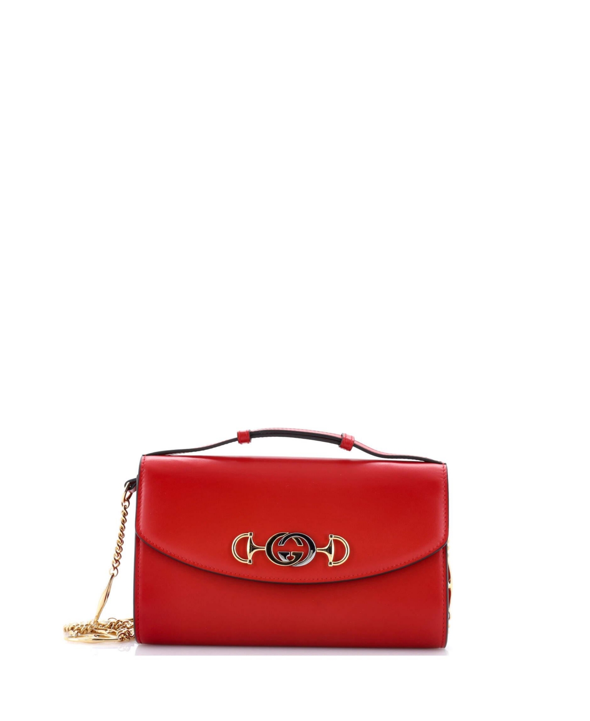 Click here for Pre-Owned Gucci Mini Zumi Shoulder Bag Leather - R... prices