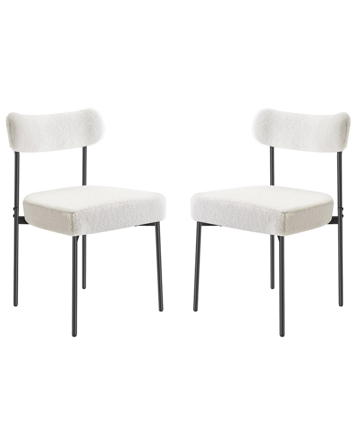 Click here for Gouun Set of 2 Mid Century Modern Boucle Upholster... prices