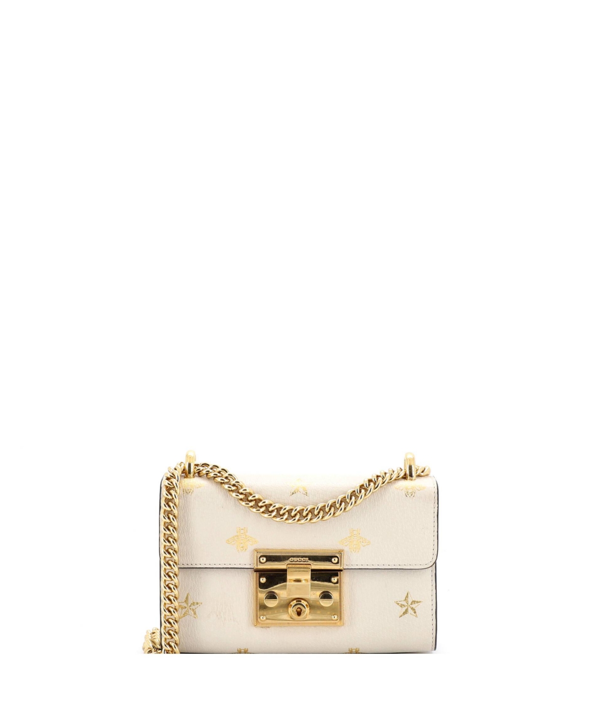 Click here for Pre-Owned Gucci Small Padlock Shoulder Bag Printed... prices
