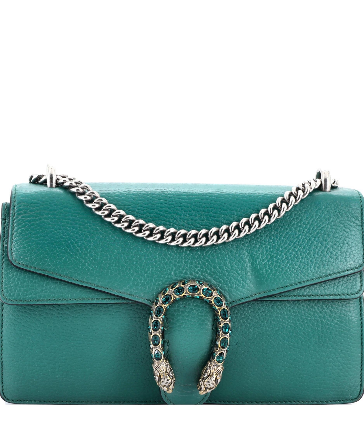 Click here for Pre-Owned Gucci Medium Dionysus Bag Leather - Gree... prices