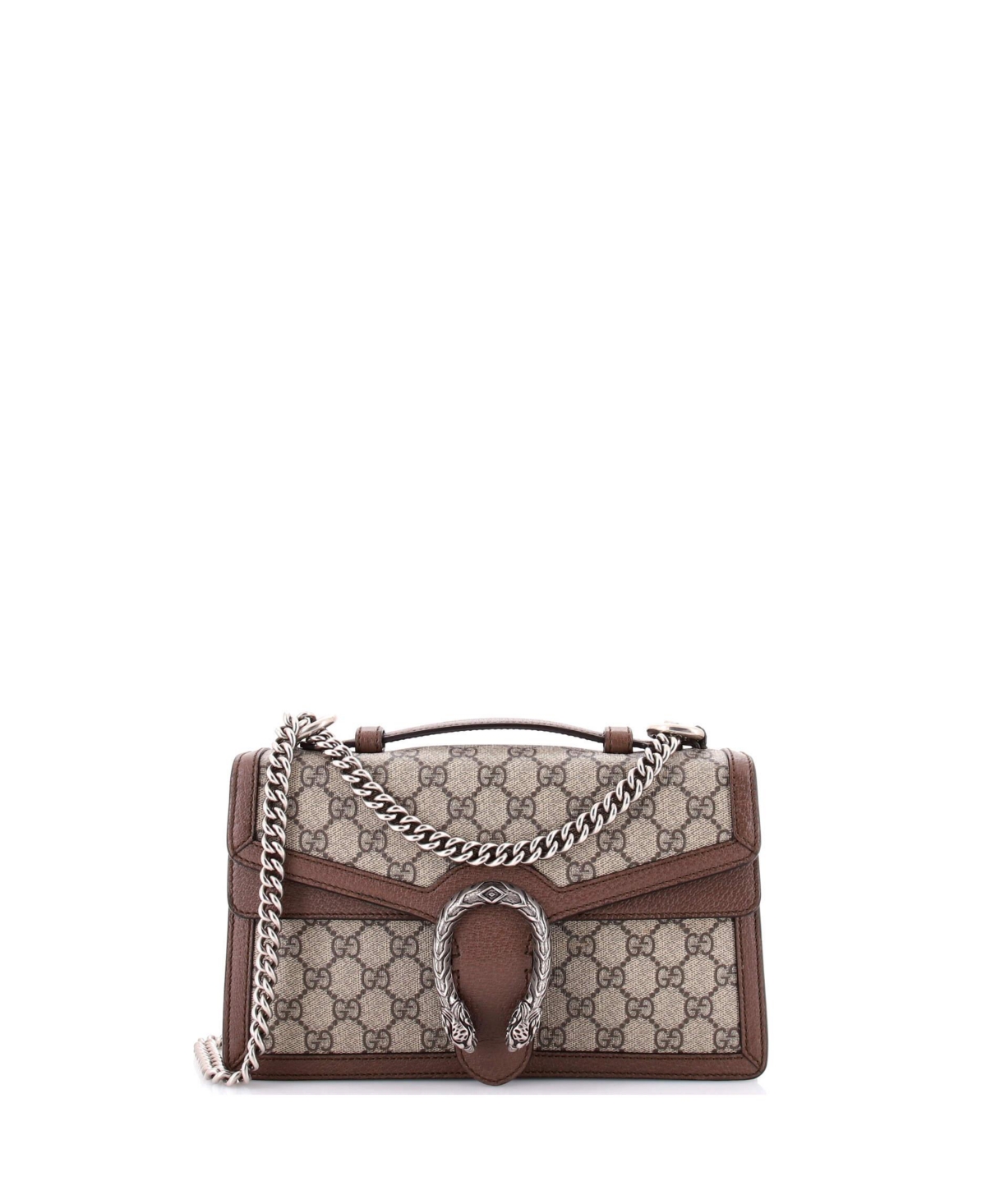 Click here for Pre-Owned Gucci Small Dionysus Top Handle Chain Ba... prices