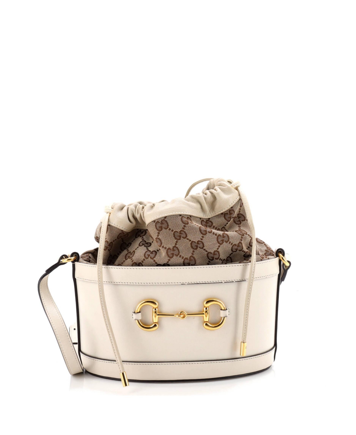 Click here for Pre-Owned Gucci Small Horsebit 1955 Bucket Crossbo... prices