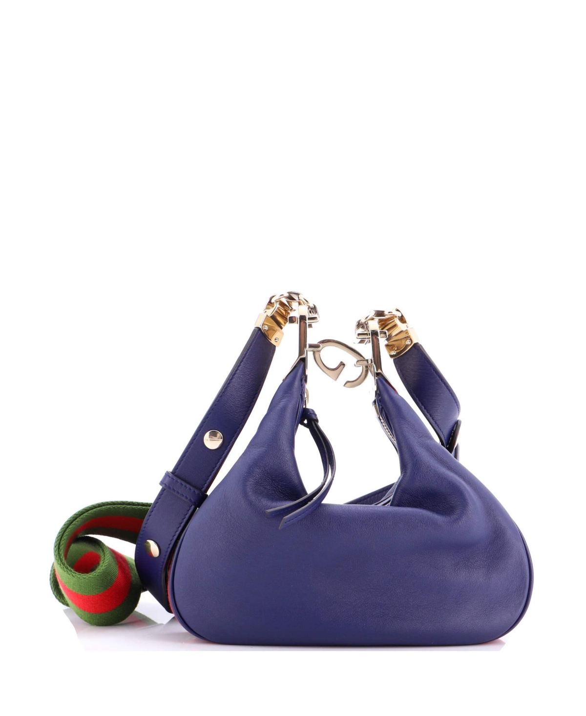 Click here for Pre-Owned Gucci Small Attache Shoulder Bag Leather... prices