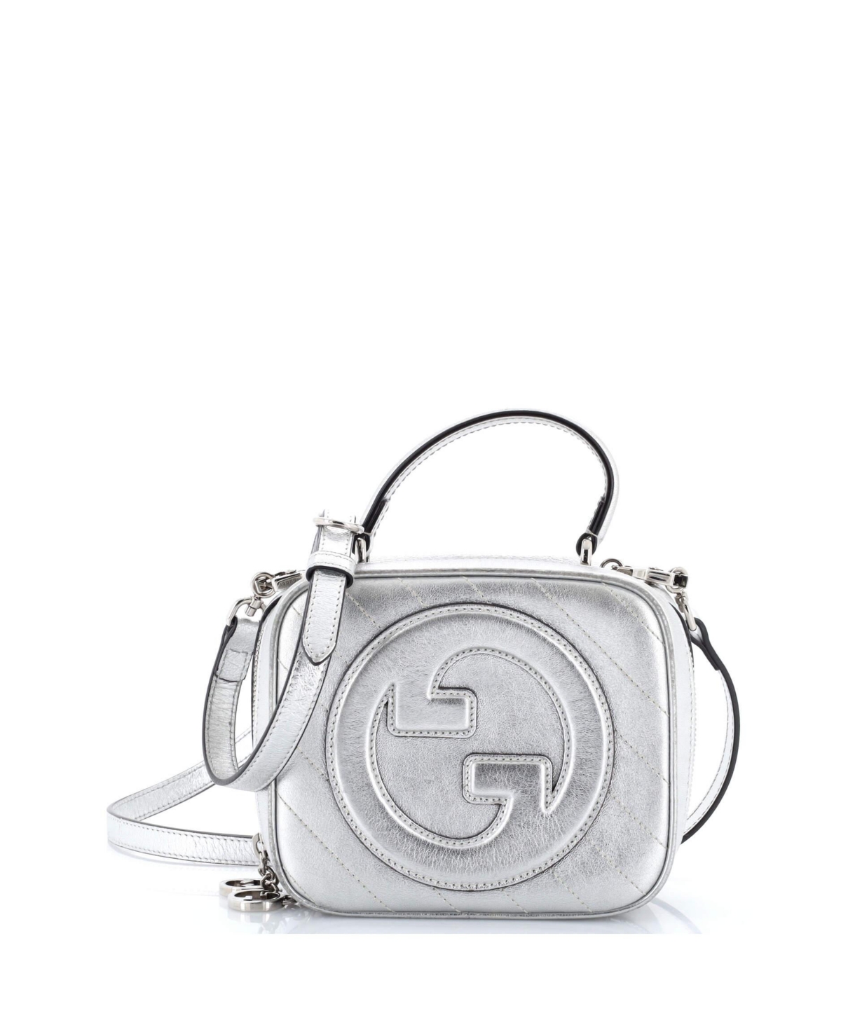 Click here for Pre-Owned Gucci Blondie Nm Top Handle Shoulder Bag... prices