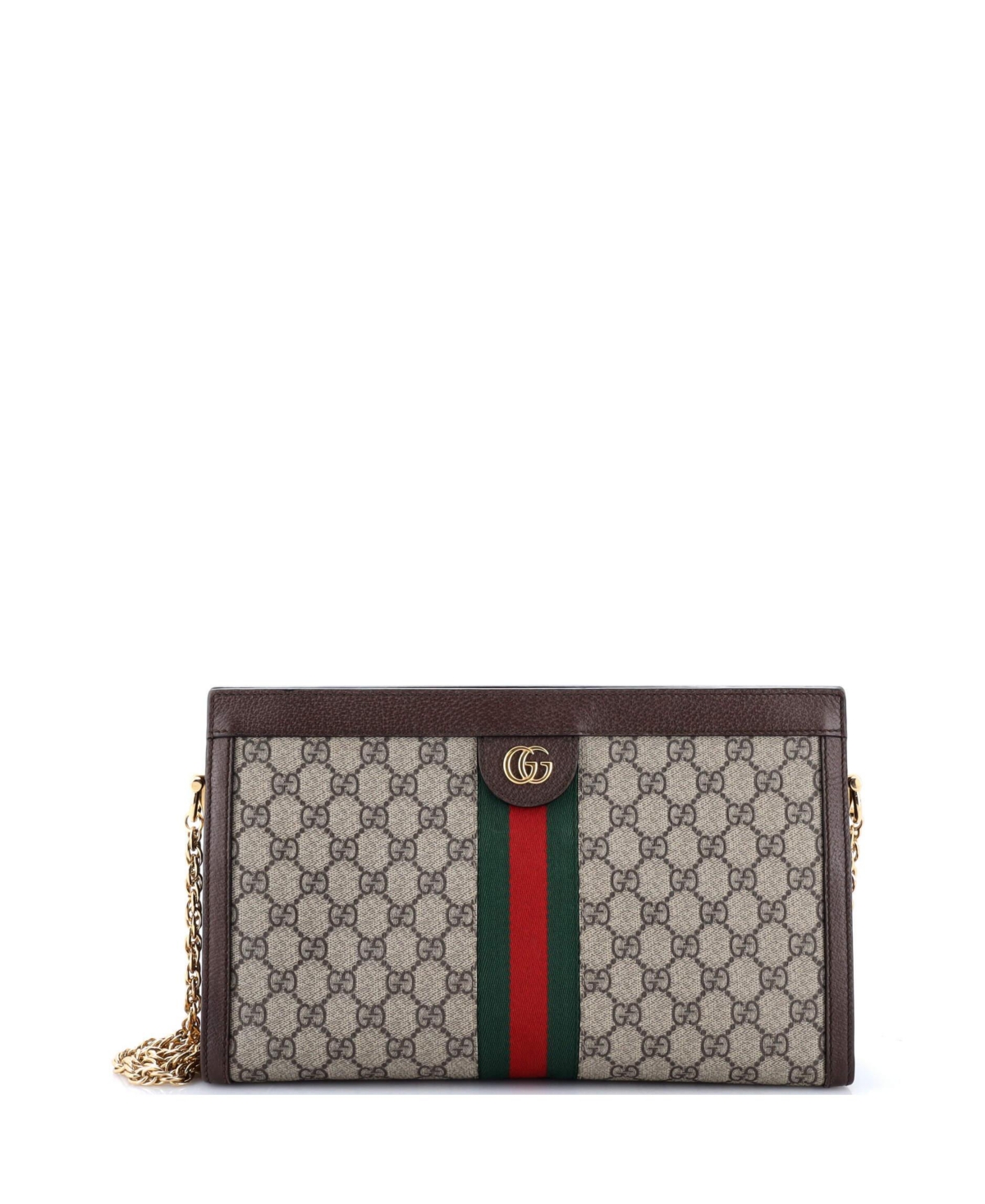 Click here for Pre-Owned Gucci Medium Ophidia Chain Shoulder Bag... prices