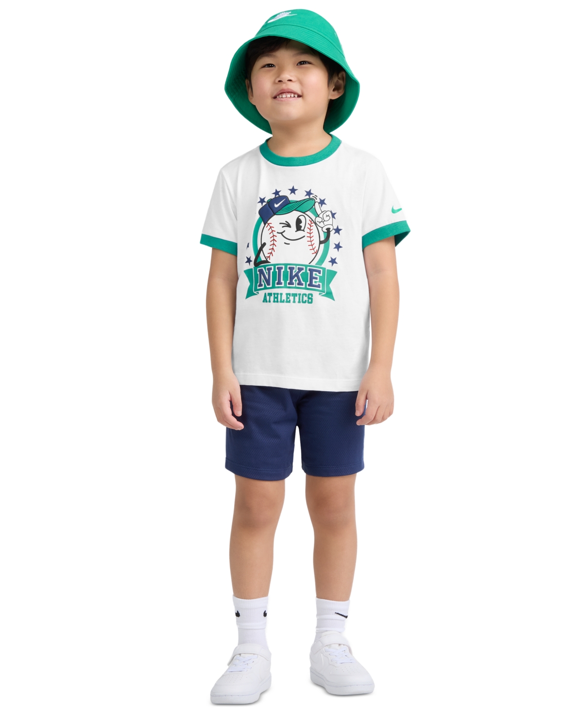 Click here for Nike Boys 4-7 Dri-fit Baseball Character Short-Sle... prices